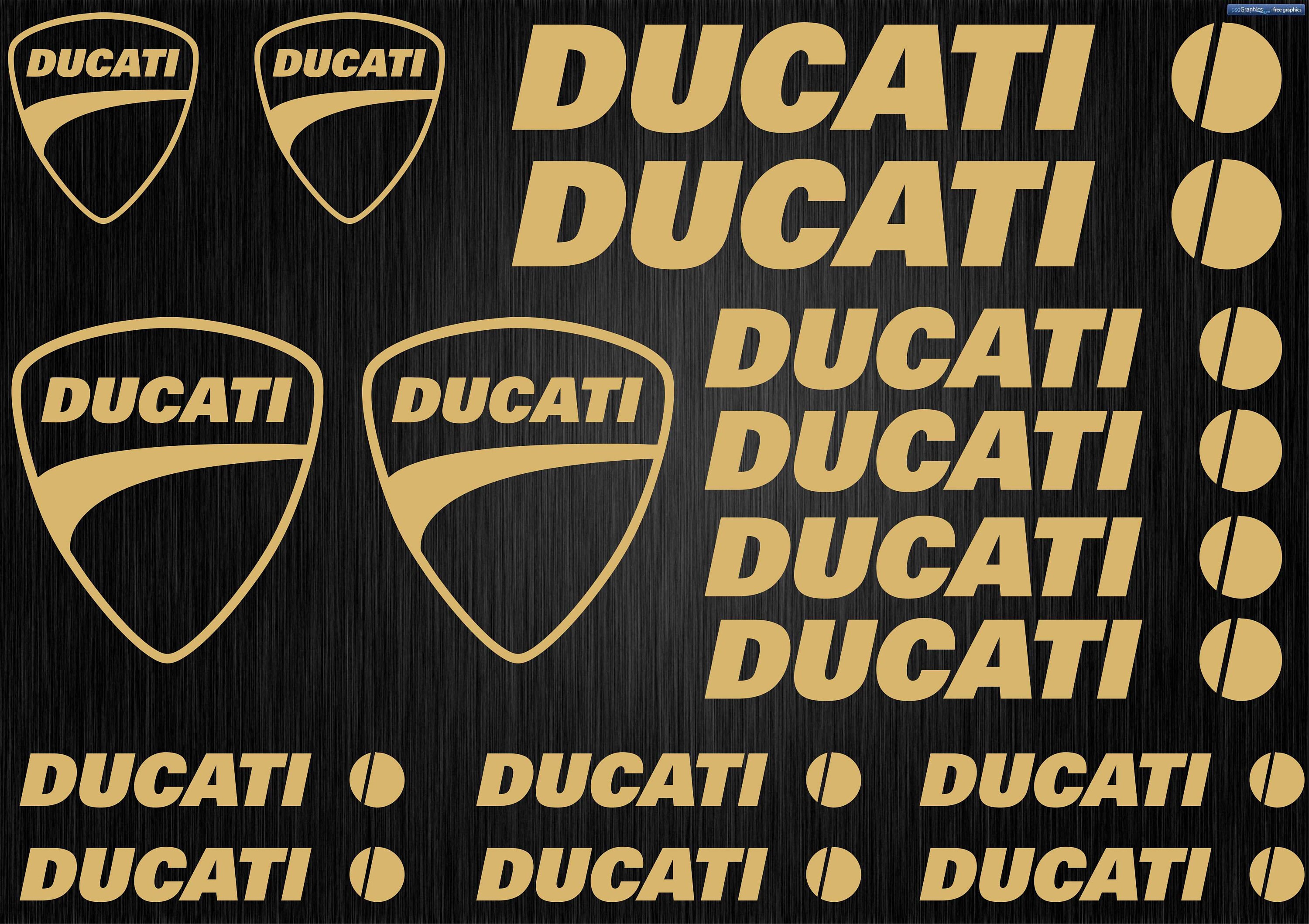Ducati Stickers Decals at Tayla Bruton blog