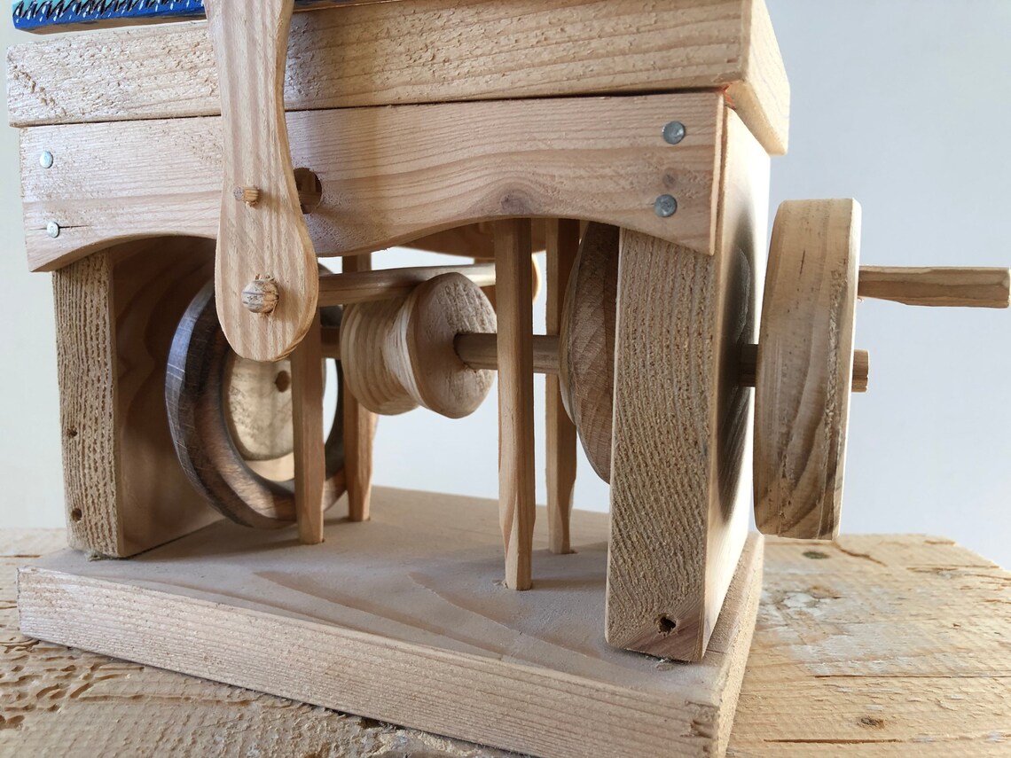 Swimming Fish Wooden Automaton - Etsy