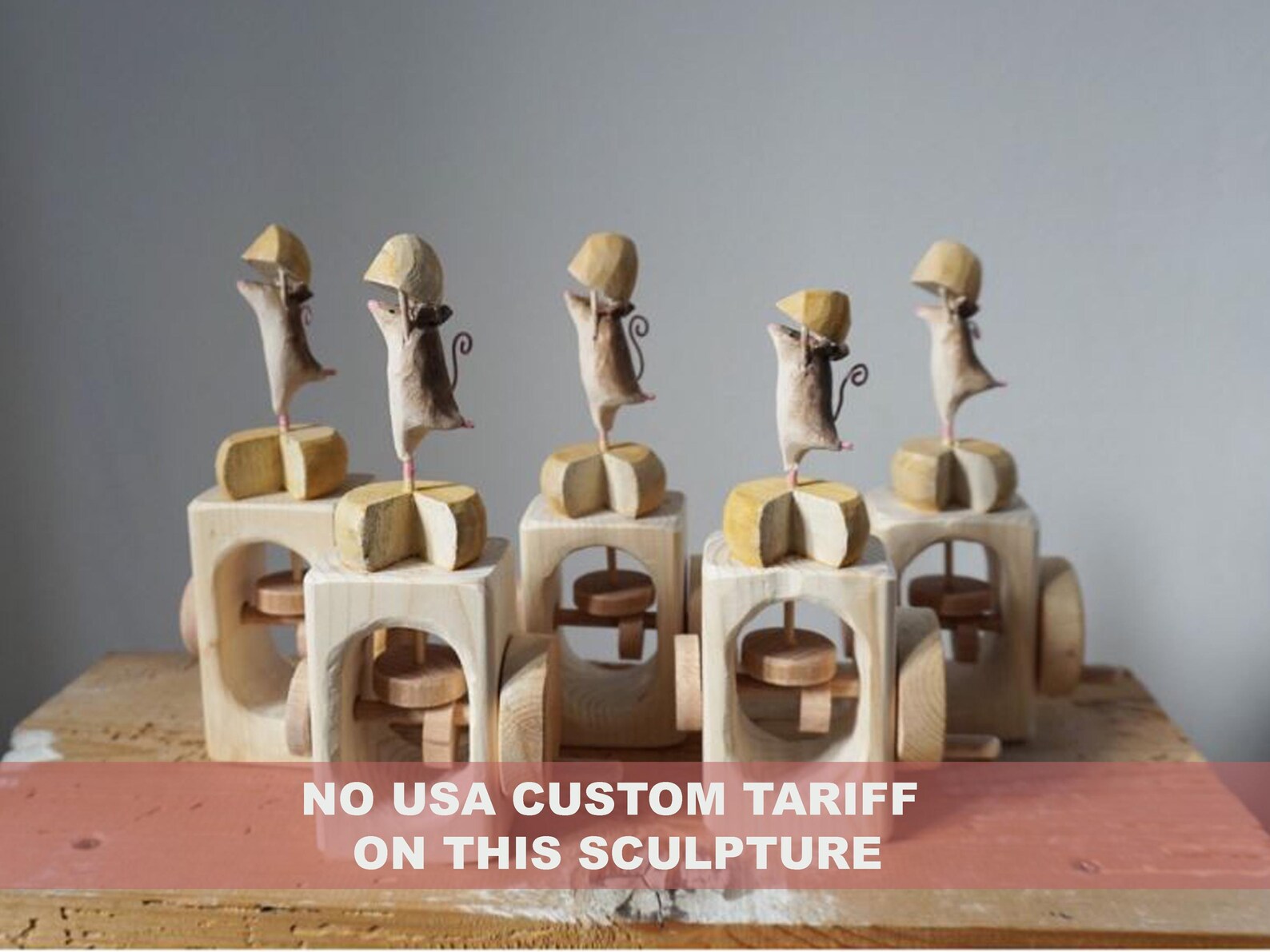 Dancing Mouse Wooden Automaton - Etsy