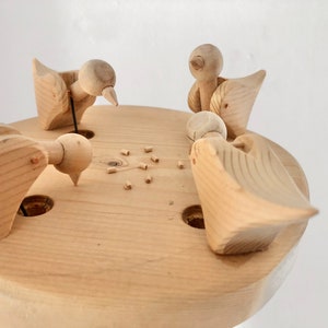 Chickens, Wooden Automata - Etsy