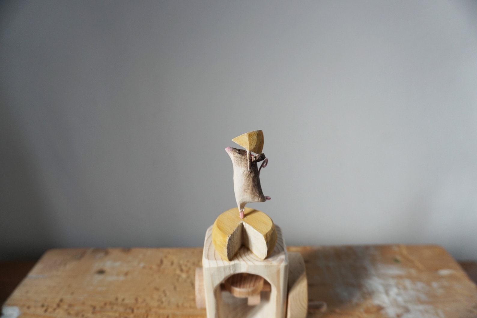 Dancing Mouse Wooden Automaton - Etsy