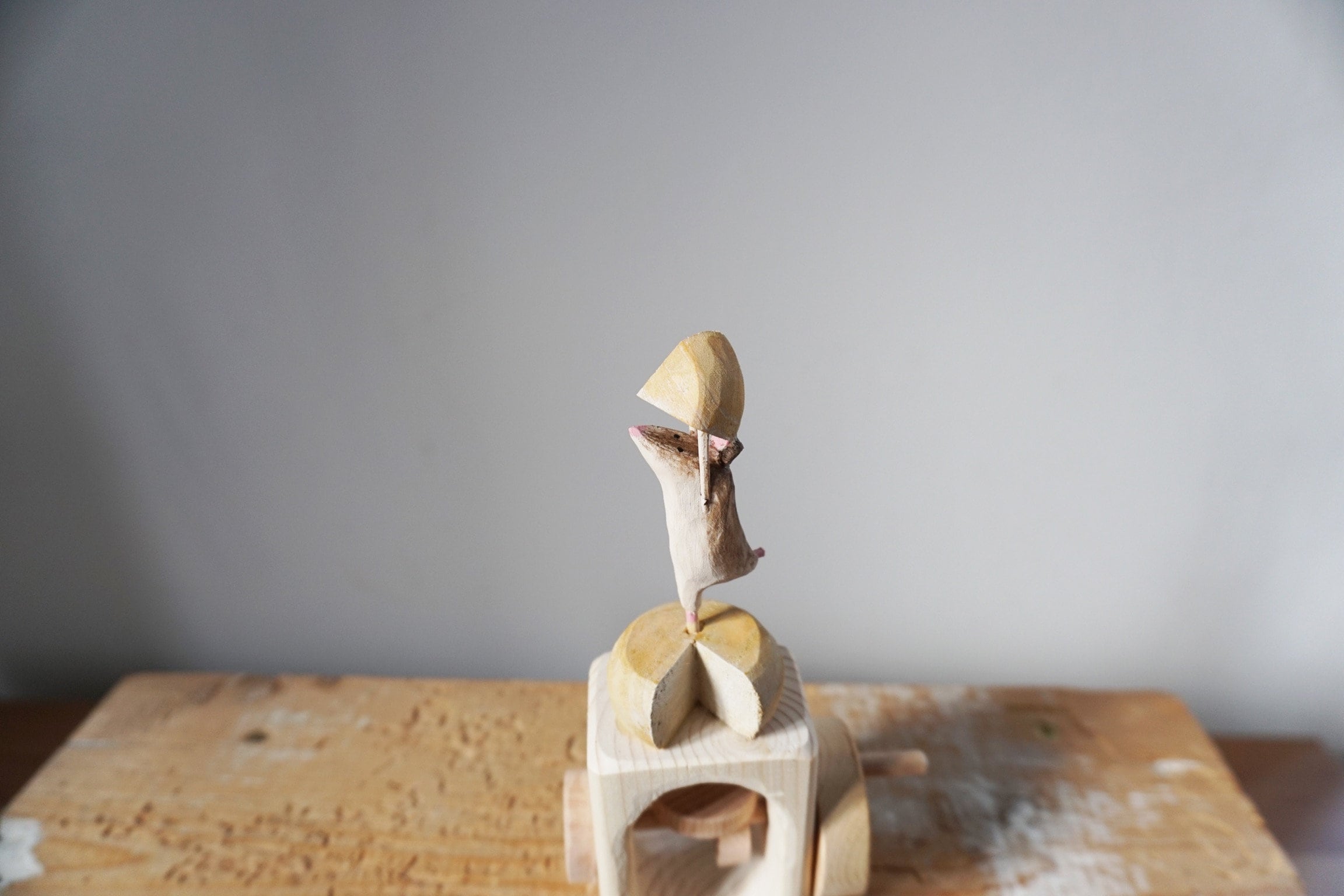 Dancing Mouse Wooden Automaton - Etsy