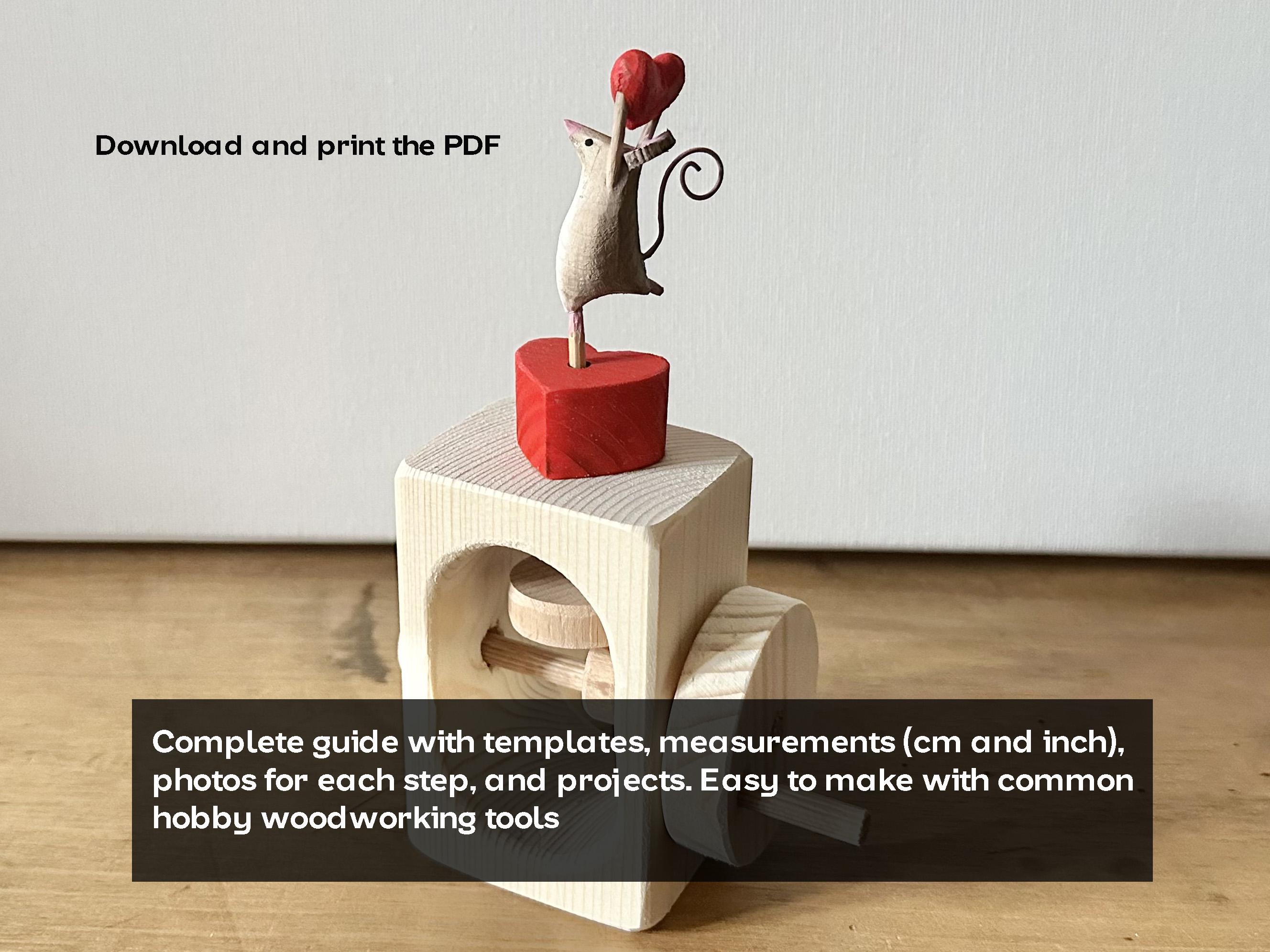 Animating Wood - DIY Guide to Build an Automaton - Mouse With Little ...