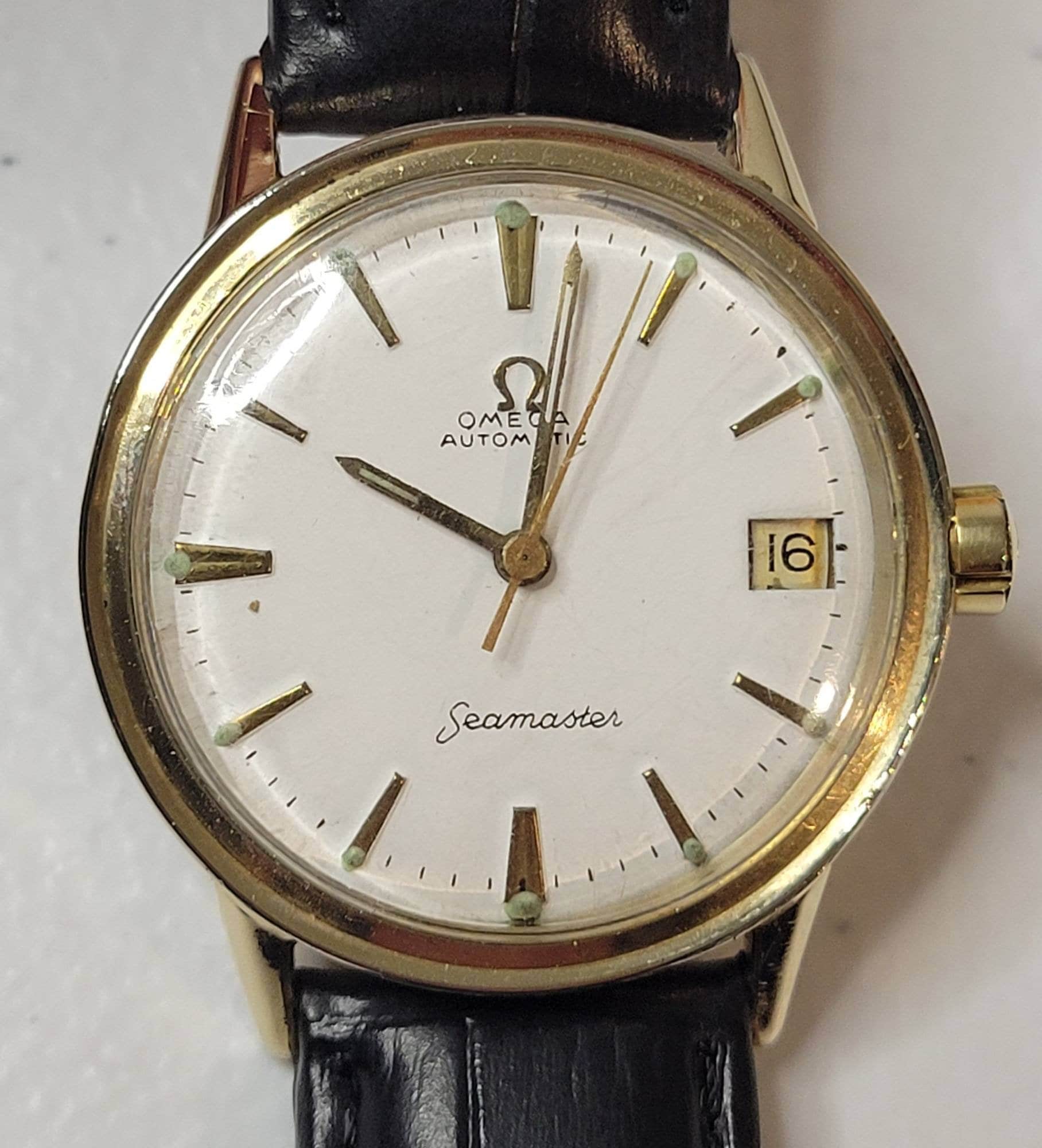 1960s Omega Seamaster 34mm Cal.563 Automatic 17 Jewels Men's Watch - Etsy