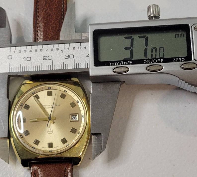 1970's Girard Perregaux Electronic With Hamilton 13 Jewels Quartz Men's ...