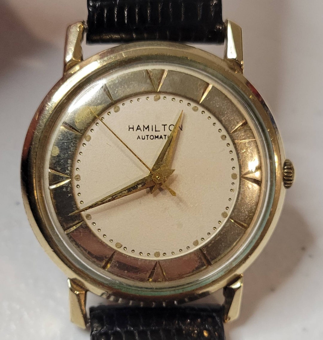 1950's Hamilton 10k.g.p Automatic Cal.661 Swiss Men's Watch - Etsy