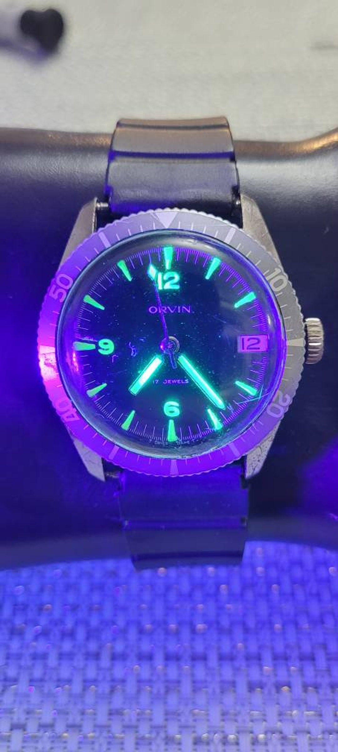 Vintage 1960s Orvin Diver for Sears Roebuck and Co. 17 Jewels Manual ...