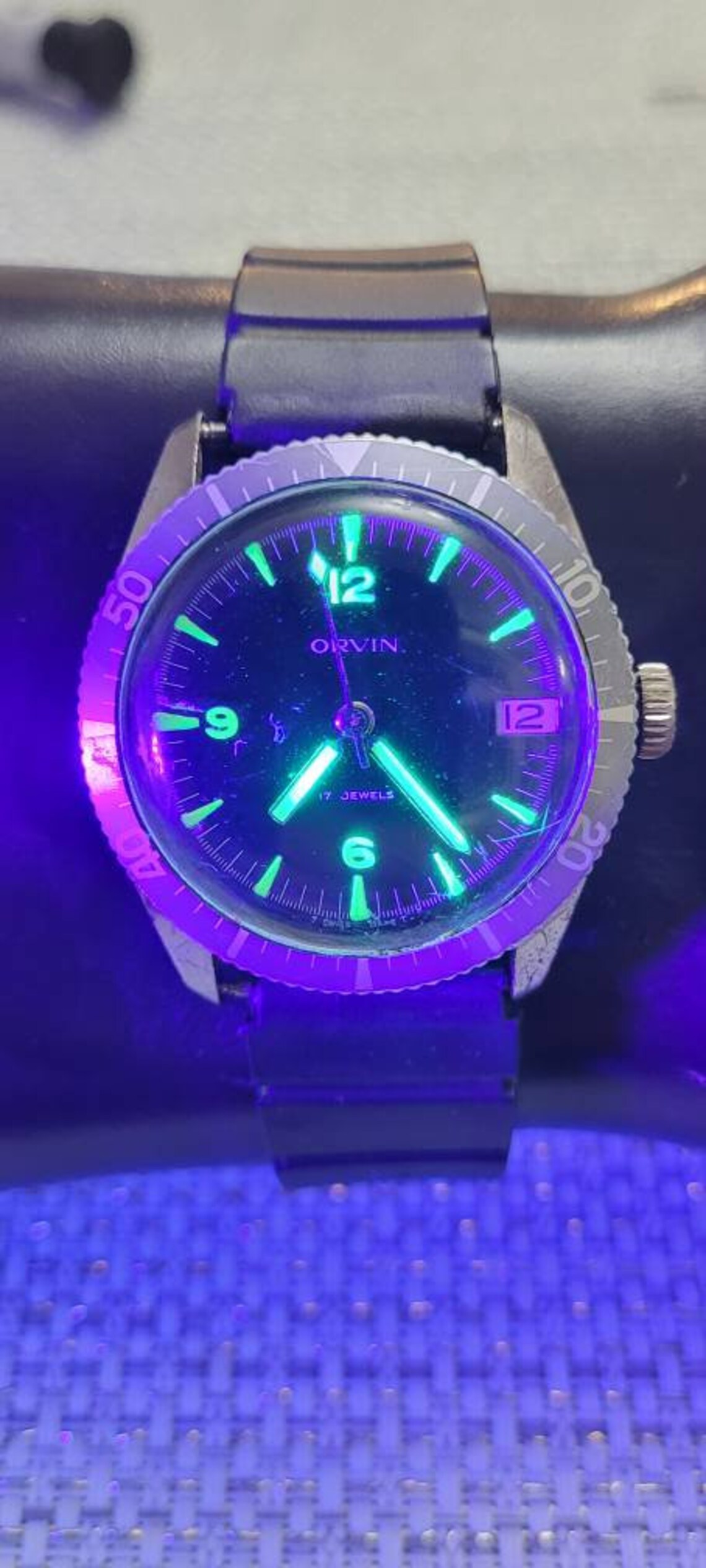 Vintage 1960s Orvin Diver for Sears Roebuck and Co. 17 Jewels Manual ...