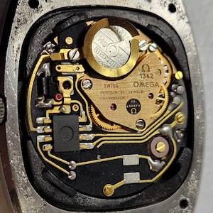 1970's Omega Seamaster 34mm Cal.1342 Swiss 13 Jewels Quartz Men's Watch ...