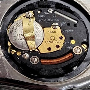 Omega Constellation Cal.1455 Ladies Quartz Watch 6 Jewels Size 5 3/4 - Etsy