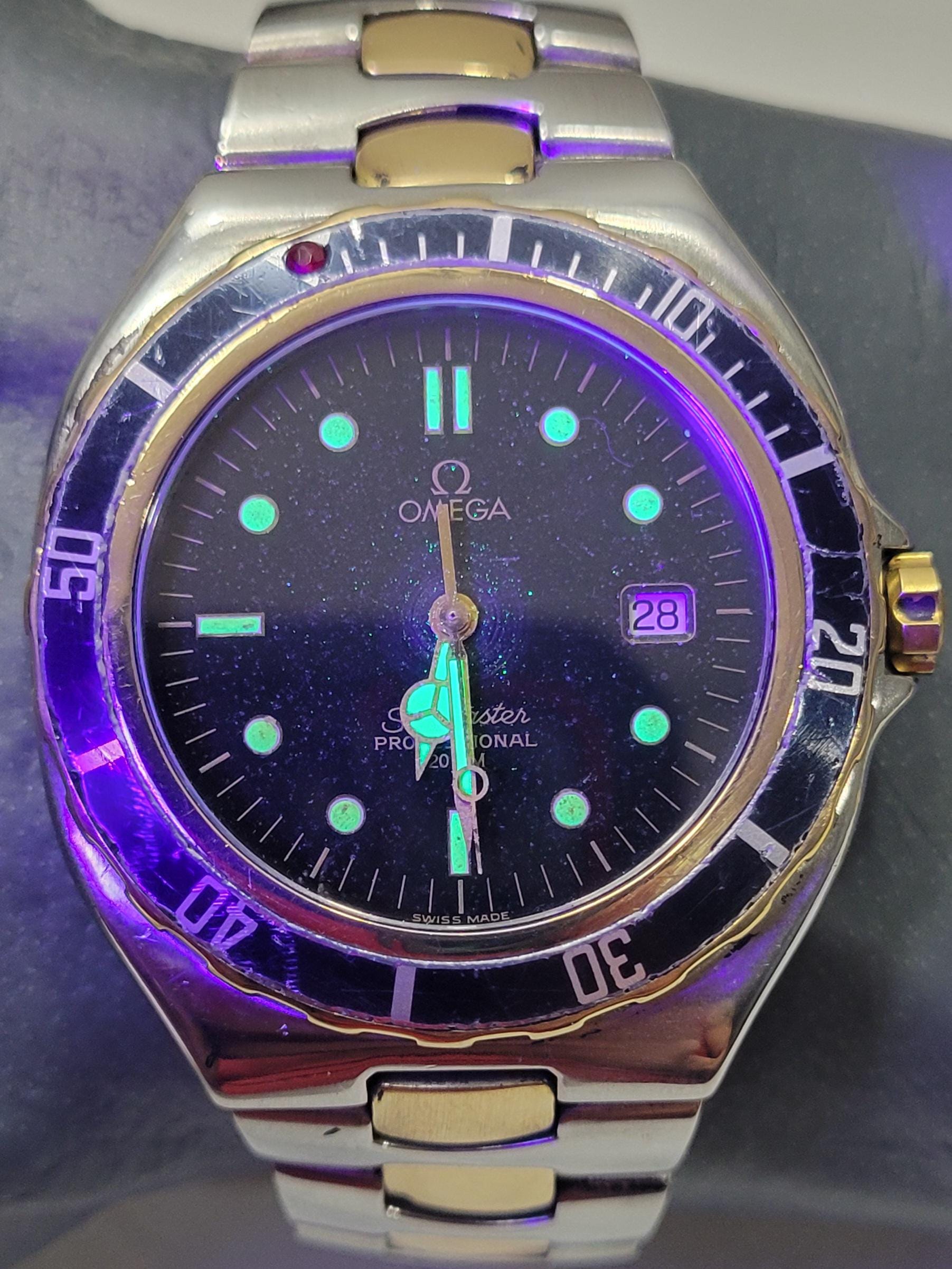 OMEGA Seamaster Professional 39mm 18k/steel Swiss Quartz Men Watch 396. ...