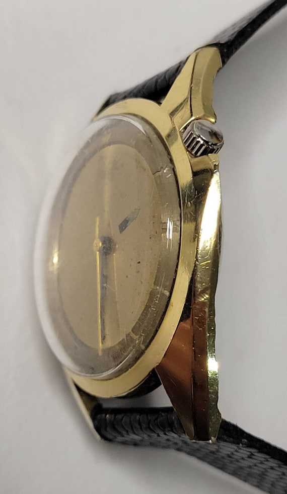 Rare Zodiac Olympos Mystery Dial 17 Jewels Swiss Auto… - Gem