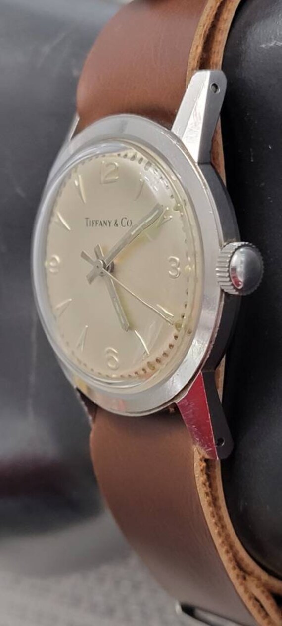 Rare Tiffany&Co 1950s Military 17 Jewels Manual Wind … - Gem