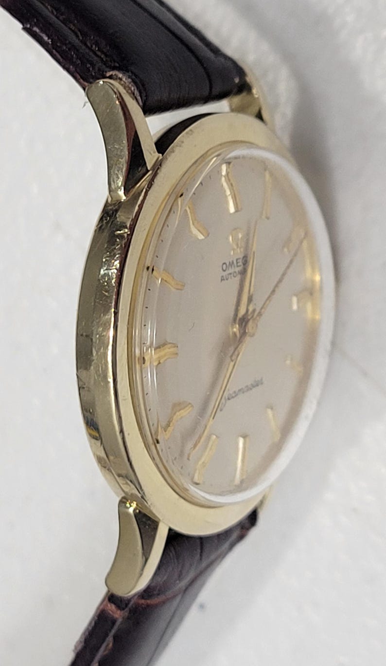 60's Omega Seamaster 34mm 14kgf Automatic Cal. 550 Men's Watch Working ...