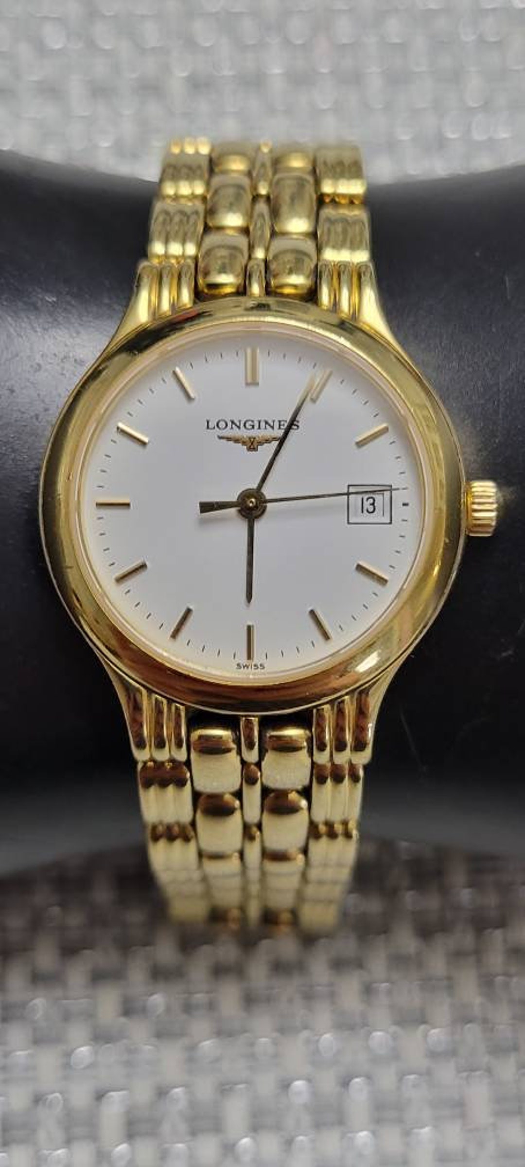 Vintage Longines White Dial Les Grandes Classiques Swiss - Etsy