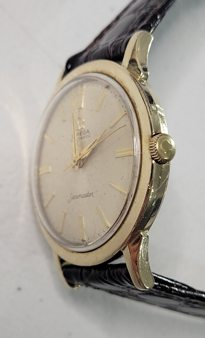 60's Omega Seamaster 34mm 14kgf Automatic Cal. 550 Men's Watch Working ...