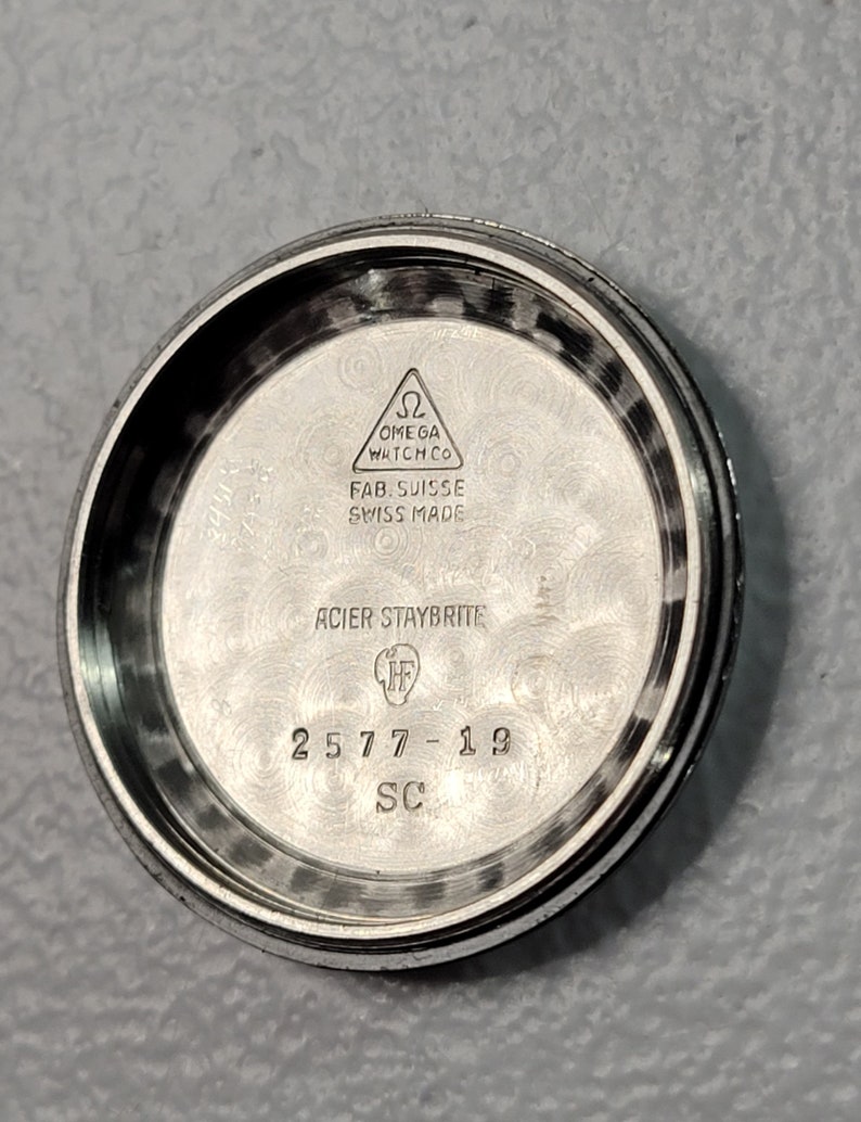 1950'S Omega Seamaster 14k Gold Capped Automatic Bumper Cal.354 Men's ...