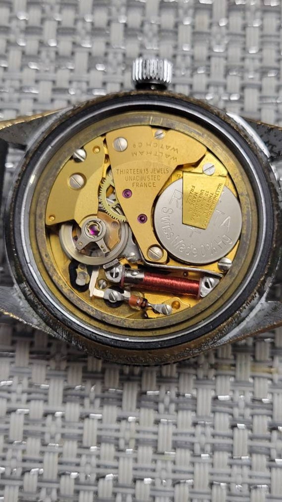 Rare Vintage Electra Brevet Lip 13 Jewels Diver Quar… - Gem