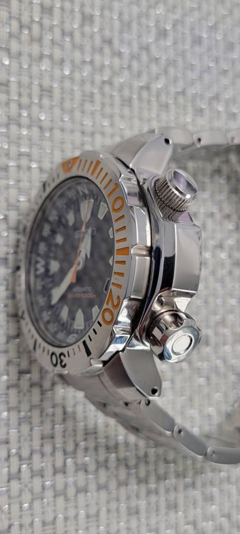 Vintage Seiko Land Monster Divers 23 Jewels 200M 7S35-00F0 Automatic ...