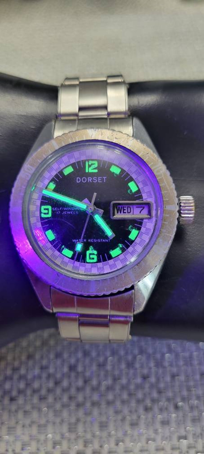 Rare Vintage 60s Dorset Skin Diver 17 Jewels Cal. Ut38 Automatic Men's ...