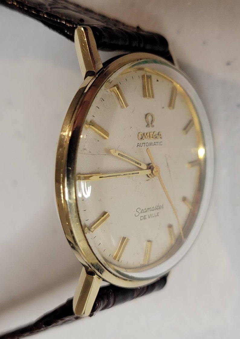 1960s Omega Seamaster Deville 14K Gold Filled Automatic - Etsy