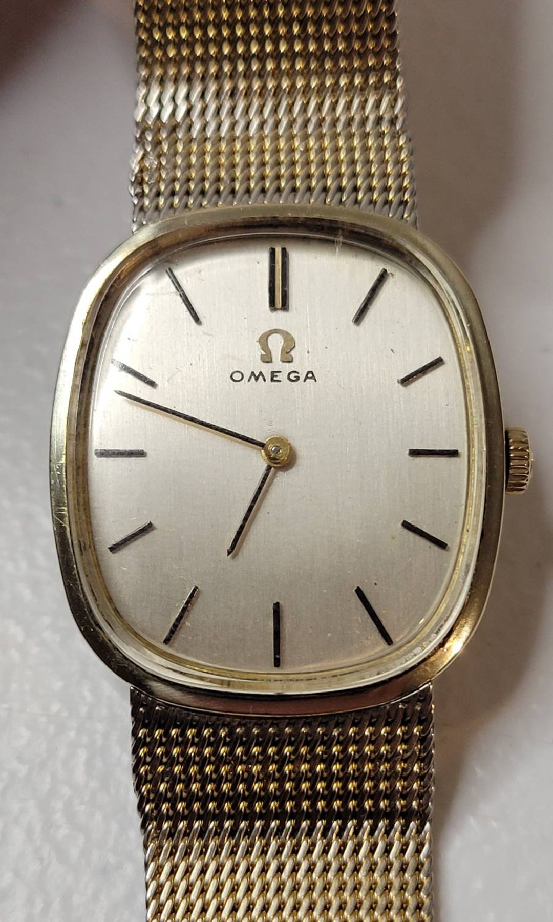 1970s Omega 14K Filled Cal.620 All Original 17jewels Manual Men's Watch ...