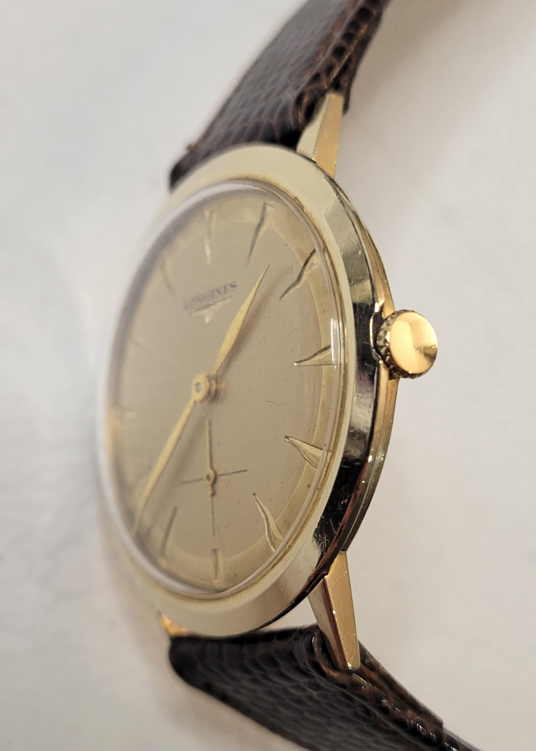 1950's Longines 34mm Cal.23z Arrow Markers Manual Men's Watch - Etsy