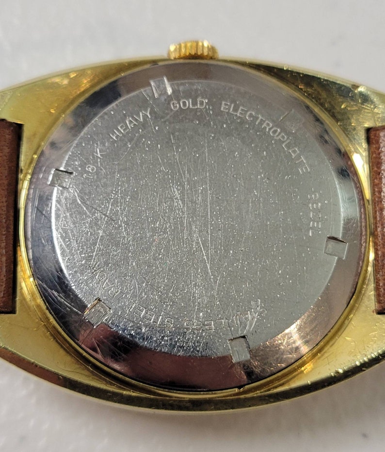 1970's Girard Perregaux Electronic With Hamilton 13 Jewels Quartz Men's ...
