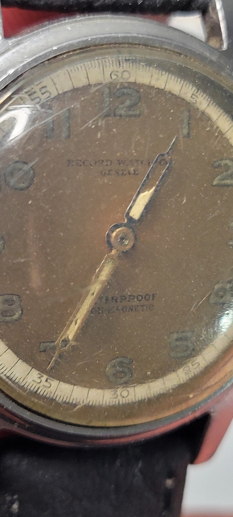 WWII Record Geneve Military 26mm Swiss 16 Jewels Manual Men's Watch - Etsy