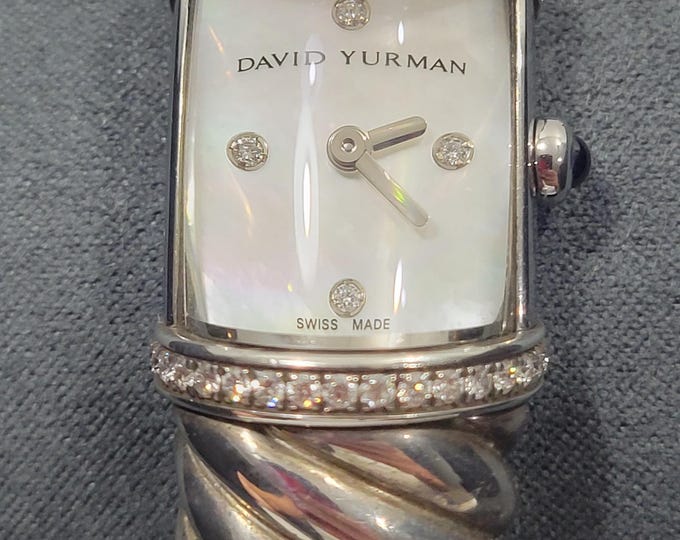 David Yurman T209-M Waverly MOP Diamonds Swiss Quartz Ladies Watch ...