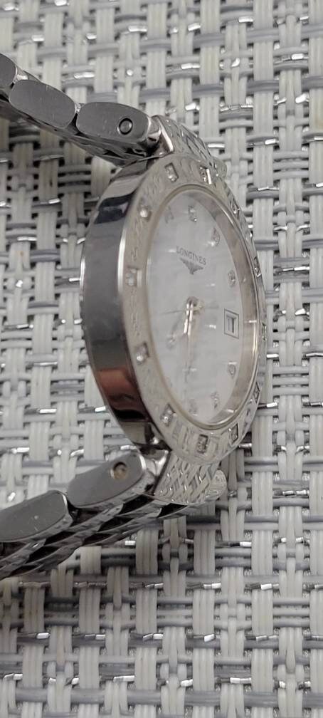 Longines Dolcevita 12 Real Diamonds Bezel & 12 on Dial Authentic Ladies ...