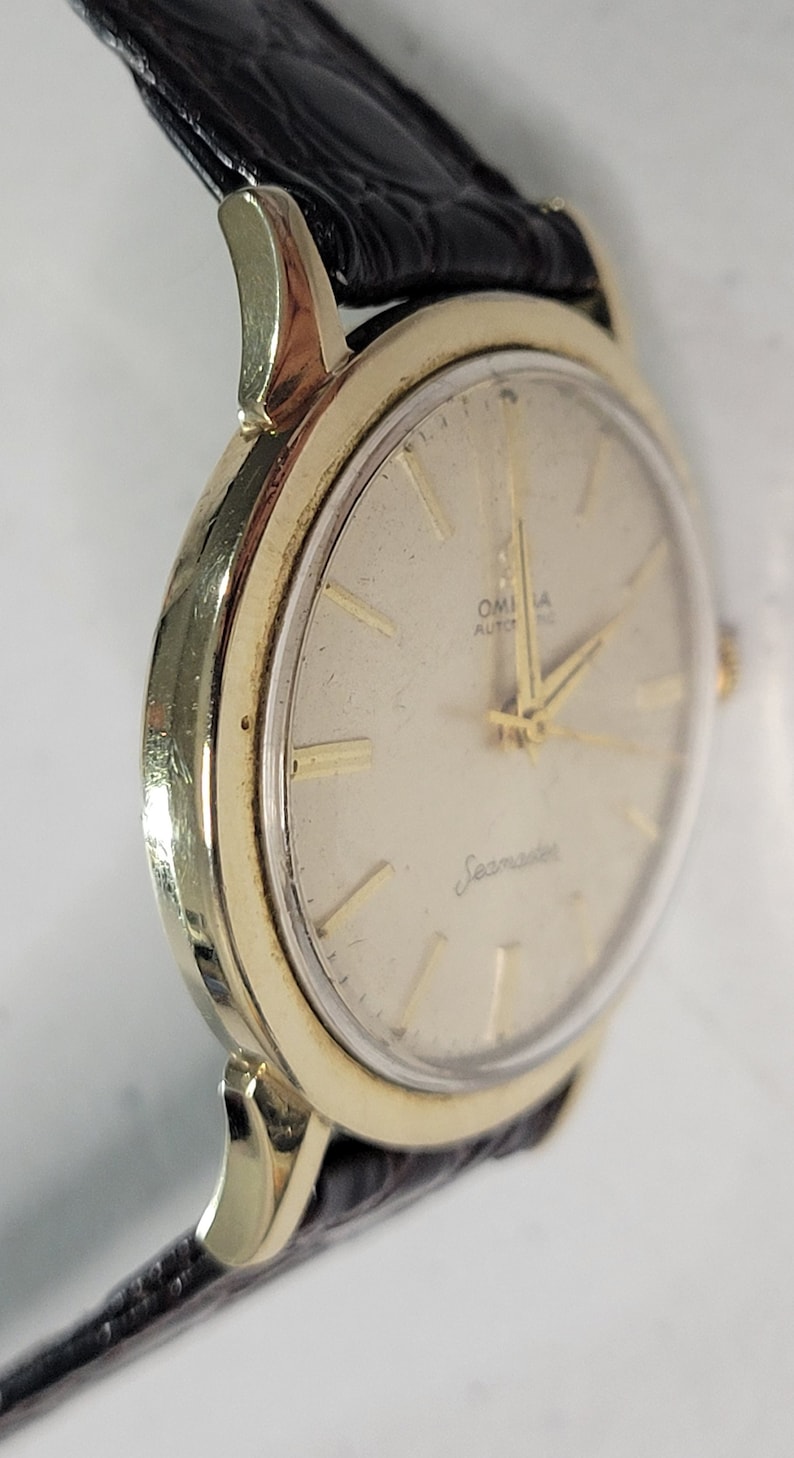 60's Omega Seamaster 34mm 14kgf Automatic Cal. 550 Men's Watch Working ...