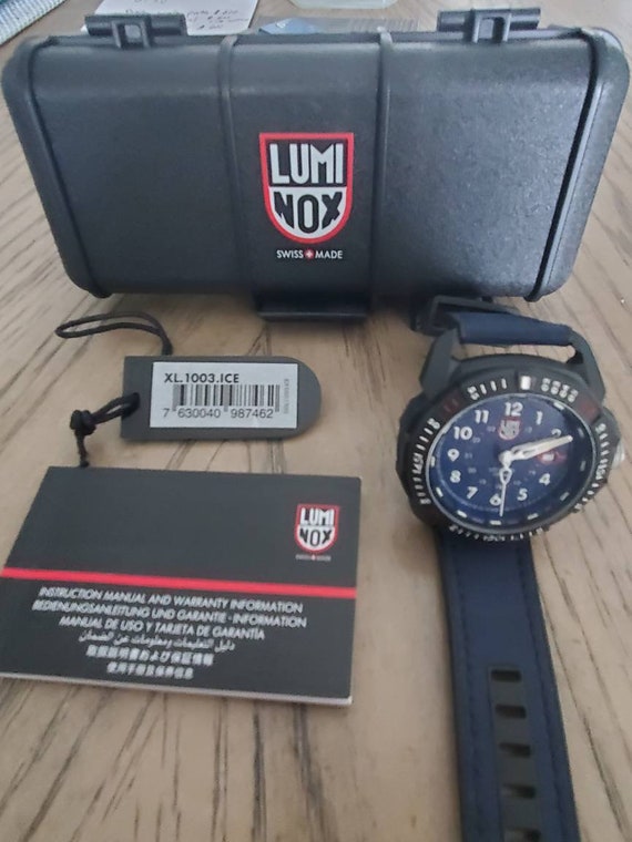 Luminox Ice-Star Artic Blue Dial/Blue Strap Men's Wat… - Gem