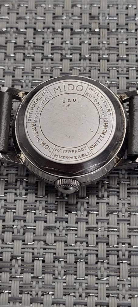1950s Mido Multifort Luxe Military 17jwls Automatic Bumper Cal.817 Men ...
