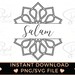 Salam SVG PNG, Instant Download, Muslim Svg, Muslim PNG, Islamic Svg ...