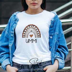 Rainbow Ummi SVG PNG, Muslim Mom, Islamic Clipart, Sublimation, Muslim ...