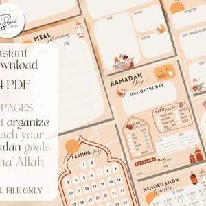 Ramadan Planner, Islamic Journal, Best Ramadan Planner, Ramadan Journal ...