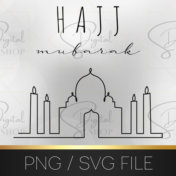 Hajj Svg - Etsy