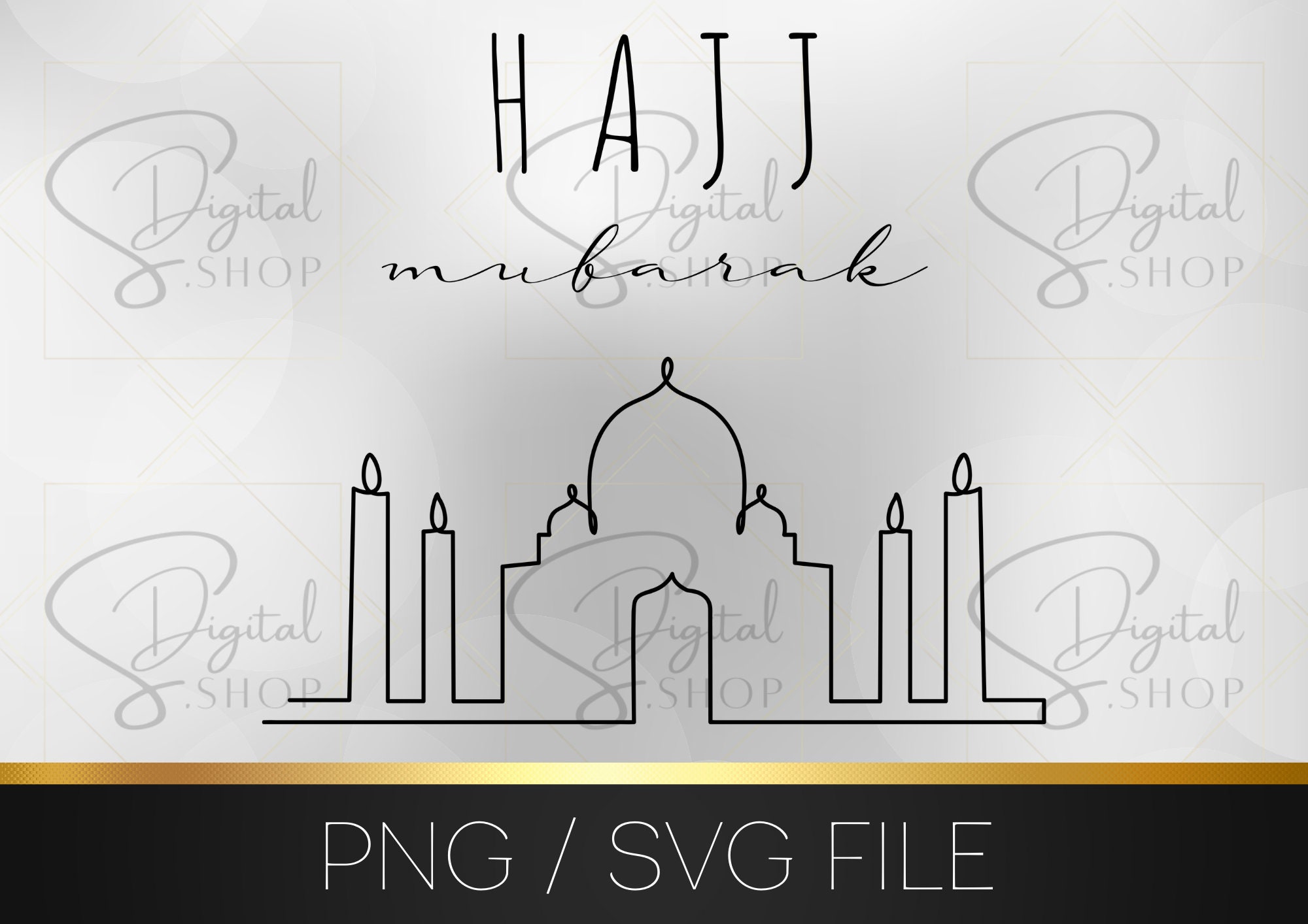Hajj Mubarak Png and Svg Hajj Gift Islamic SVG Islamic PNG - Etsy Canada