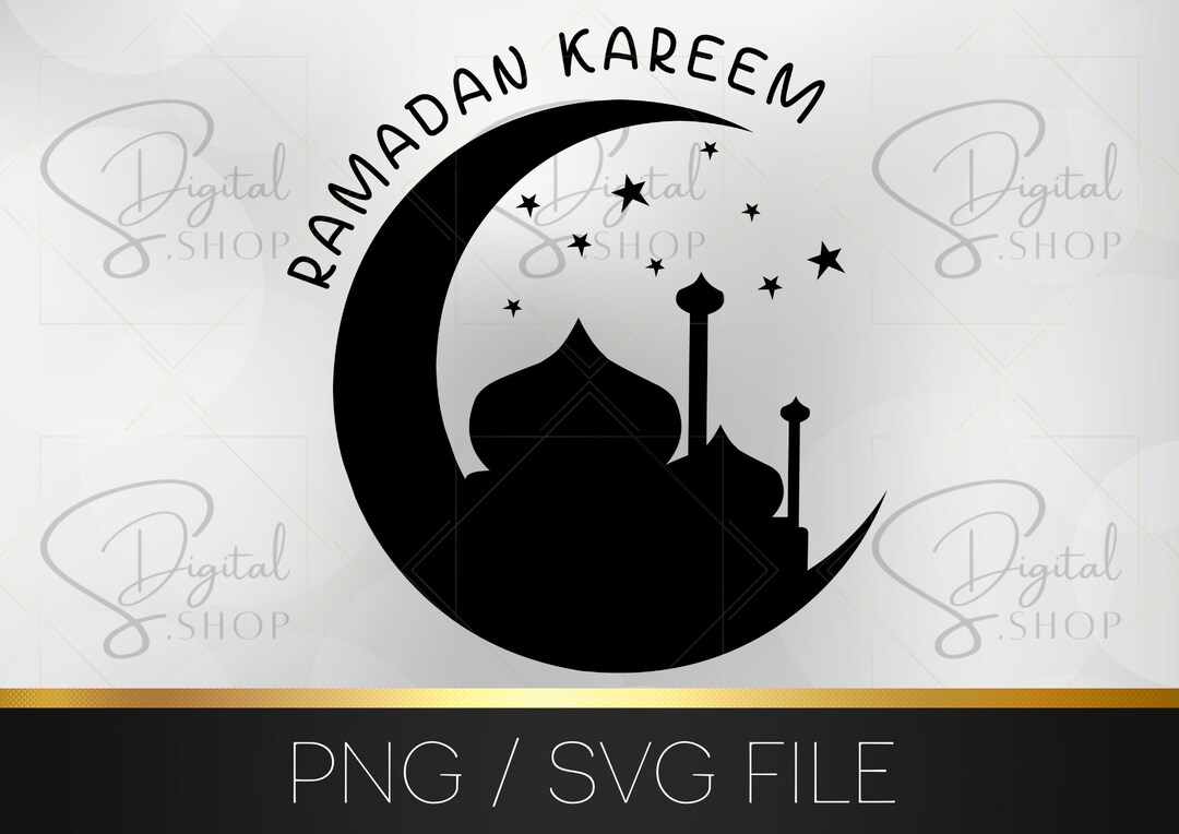Ramadan Kareem Design, Muslim SVG, Muslim PNG, Islamic Svg, Islamic PNG ...