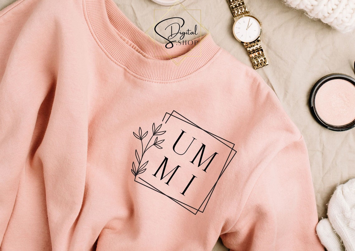 Ummi SVG PNG Muslim Mom Islamic Clipart Sublimation File - Etsy