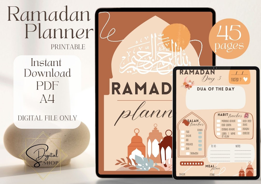 Ramadan Planner, Islamic Journal, Best Ramadan Planner, Ramadan Journal ...