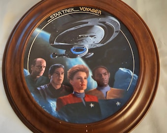 Star Trek Voyager Picture Frame - Etsy