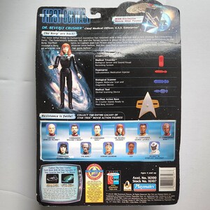 Star Trek First Contact-action Figure Riker-the Borg-dr. Crusher- Lily ...