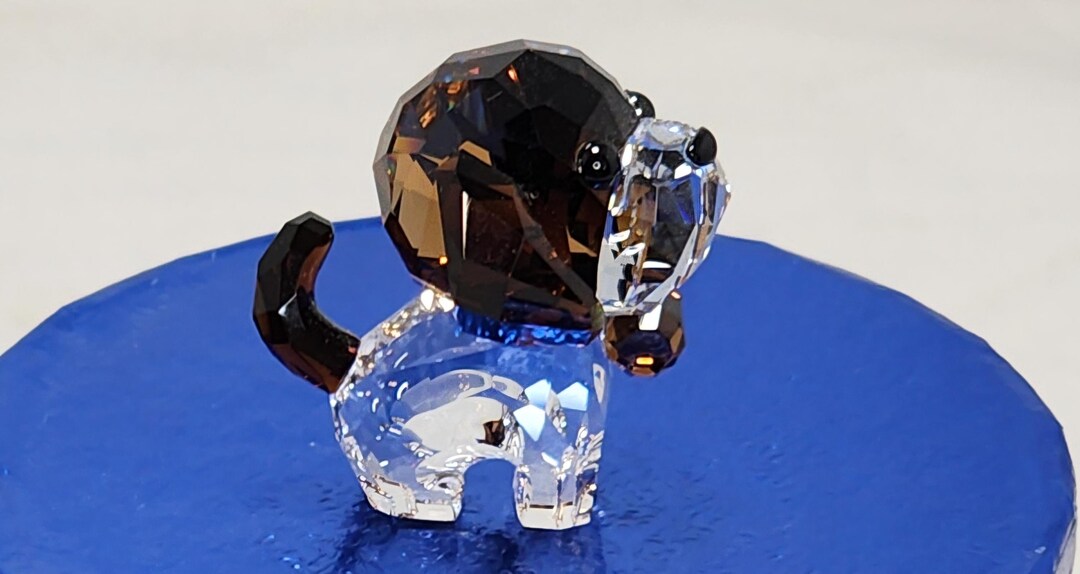 Swarovski Bernie St Bernard Puppy Crystal Figurine Perfect for ...