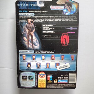 Star Trek First Contact-action Figure Riker-the Borg-dr. Crusher- Lily ...