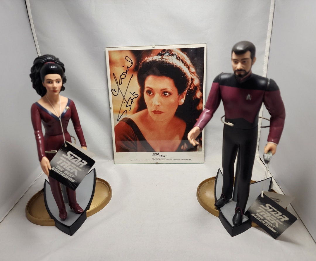 Star Trek Next Generation- Deanna Troi and Commander William Riker 10 ...