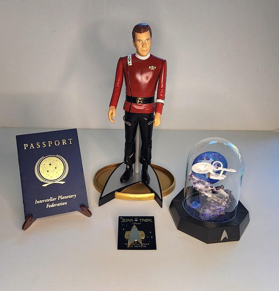 Star Trek Welcome to the Interstellar Federation-captain Kirk Action ...