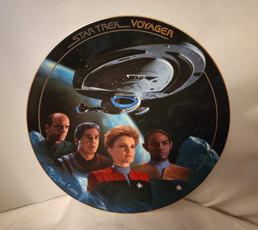 Star Trek Voyager by Hamilton Collection -the Voyage Begin by Dan Curry ...
