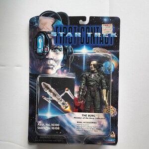 Star Trek First Contact-action Figure Riker-the Borg-dr. Crusher- Lily ...